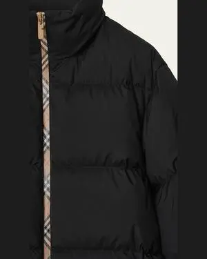Burberry Zip-up Down Jacket