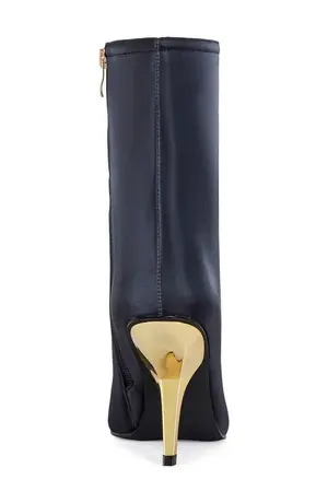 AZALEA WANG Quinney Pointed Toe Bootie - Navy