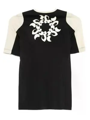 KUSIKOHC Star-print Panel T-shirt