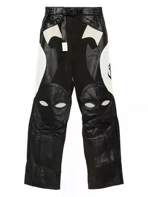 KUSIKOHC Rider Panelled Trousers - Black