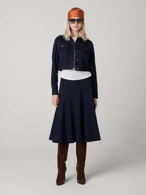 Diane Von Furstenberg Brooke Skirt - Navy