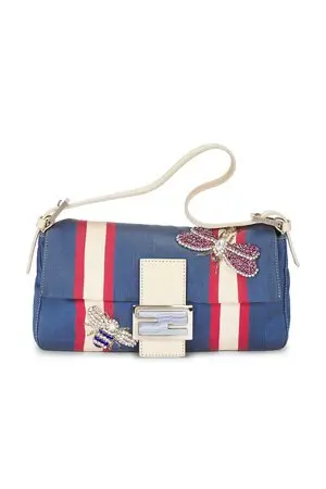Women's Blue Baguette Bags