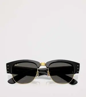 Ray-ban X A$ap Rocky Mega Clubmaster Sunglasses - Black