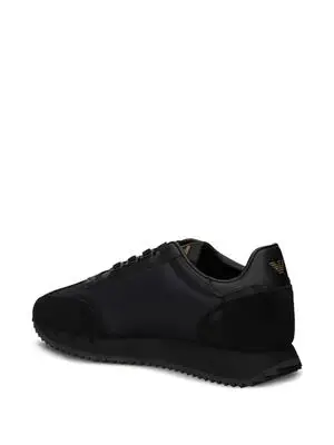 EA7 Logo-detail Lace-up Sneakers