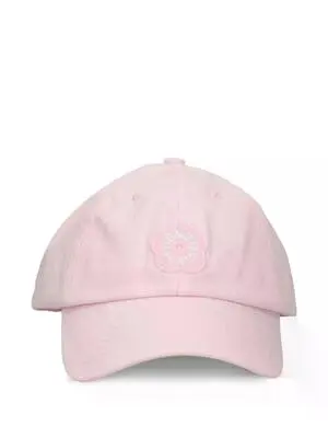 Kenzo Flower-logo Baseball Cap - Pink
