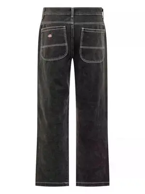 Dickies Double Knee-stitching Regular Jeans - Black