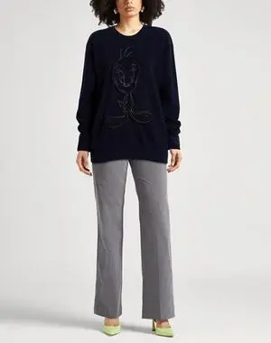 Iceberg Intarsia-knit Virgin Wool-viscose Sweater