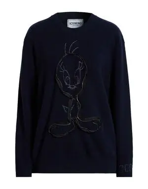 Iceberg Intarsia-knit Virgin Wool-viscose Sweater
