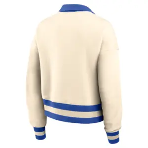 Nike Duke Legacy College Cropped Quarter-zip Crew - Brown