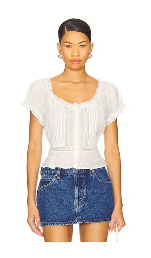 Rixo Trimmed Blouses