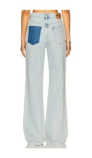 Moschino Low Rise Bootcut Jeans