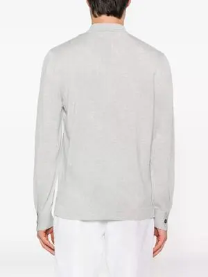 Eleventy Button-down Wool Shirt