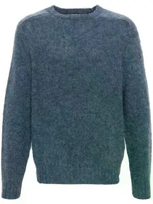 Harmony Shaggy Mélange Brushed Wool Jumper