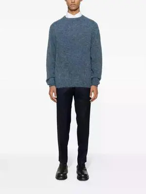 Harmony Shaggy Mélange Brushed Wool Jumper