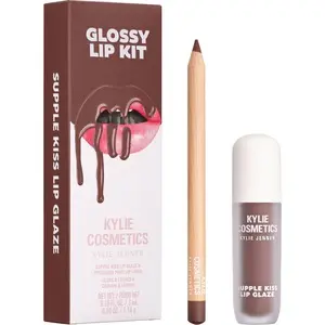 KYLIE COSMETICS Glossy Lip Kit $35 Value - Espresso