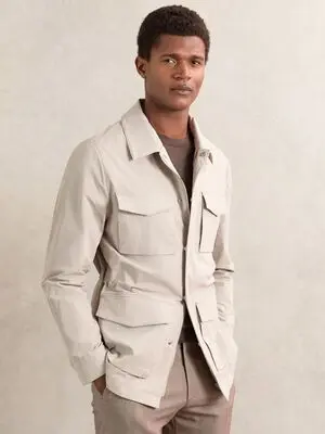 REISS Bryson Removable-gilet Safari Jacket