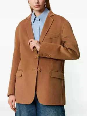 TWINSET Single-breasted Wool Coat