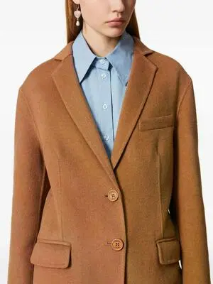 TWINSET Single-breasted Wool Coat