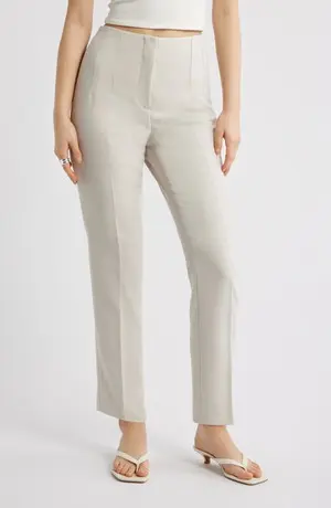 Open Edit High Waisted Pants For Women