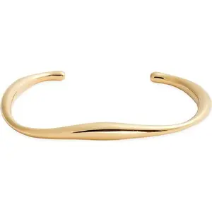 Nordstrom Waterproof Wavy Cuff Bracelet - Gold