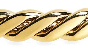 Nordstrom Waterproof Twisted Cuff Bracelet - Gold