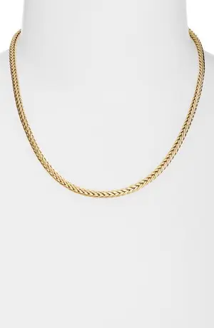 Nordstrom Wheat Chain Necklace - Gold