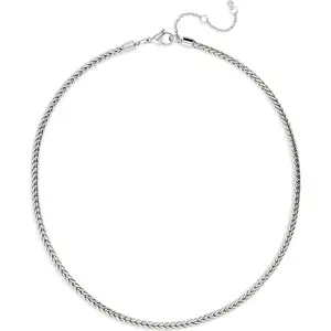 Nordstrom Wheat Chain Necklace - Silver
