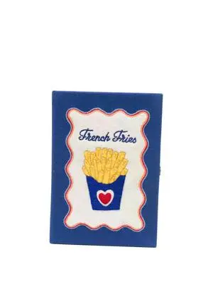 OLYMPIA LE-TAN French Fries Clutch Bag Blue
