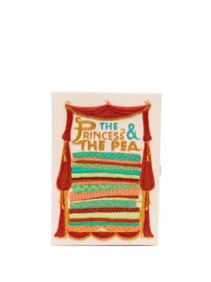 OLYMPIA LE-TAN Olympia Le-Tan Princess And The Pea Clutch Bag Neutrals