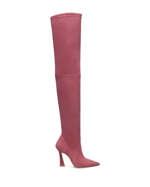 STUART WEITZMAN Ultra Vinnie 100 Boots - Dusty Berry