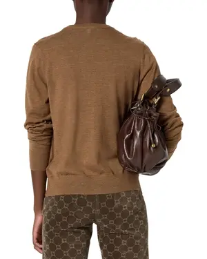 Gerard Darel Estelle Wool Cardigan - Camel