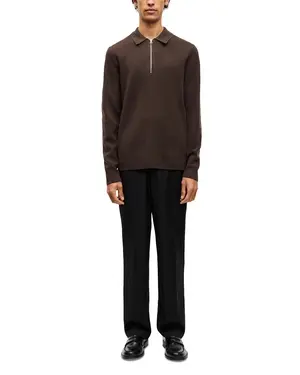 SAMSØE SAMSØE Guna Half Zip Sweater - Coffee