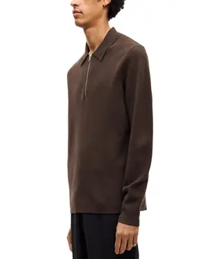 SAMSØE SAMSØE Guna Half Zip Sweater - Coffee