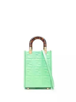 Fendi Monogram-debossed Tote Bag
