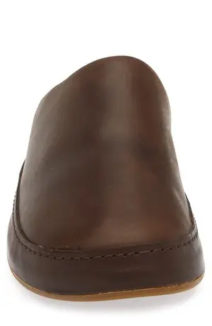 Olukai Ku'u Leather Mule - Dark Java/dark Java