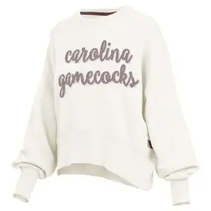PRESSBOX South Carolina Gamecocks Chelsea Oversized Pullover Sweatshirt