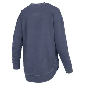 PRESSBOX Penn State Nittany Lions Westin Poncho V-neck Pullover Sweatshirt - Navy