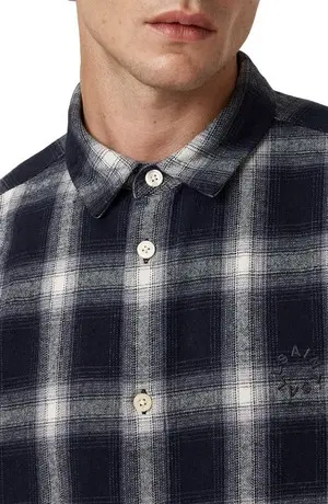 ALLSAINTS Have Check Plaid Button-up Shirt