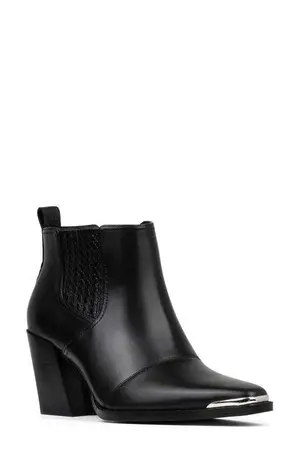 DONALD PLINER Wilis Western Boots - Black