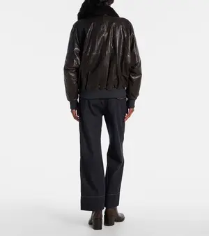 Brunello Cucinelli Leather Blouson