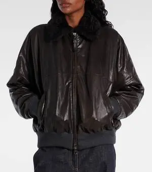 Brunello Cucinelli Leather Blouson
