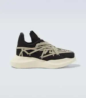 Rick Owens Logo Sneakers For Men