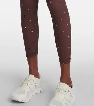 The Upside Mikkola Printed High-rise Leggings
