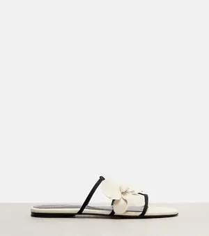 Zimmermann Orchid Leather Sandals - Multicoloured