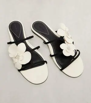 Zimmermann Orchid Leather Sandals - Multicoloured