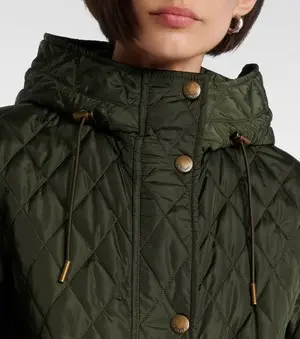 Burberry Quilted Woven Jacket