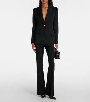 Versace La Medusa 105 Leather Pumps - Black