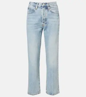 Women's Cropped Straight Leg Jeans