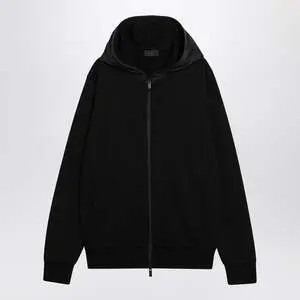 Moncler Zip-up Cardigan With Nylon Hood