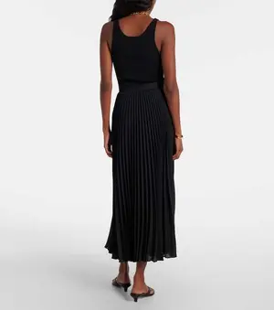 Wardrobe.NYC Georgette Maxi Skirt